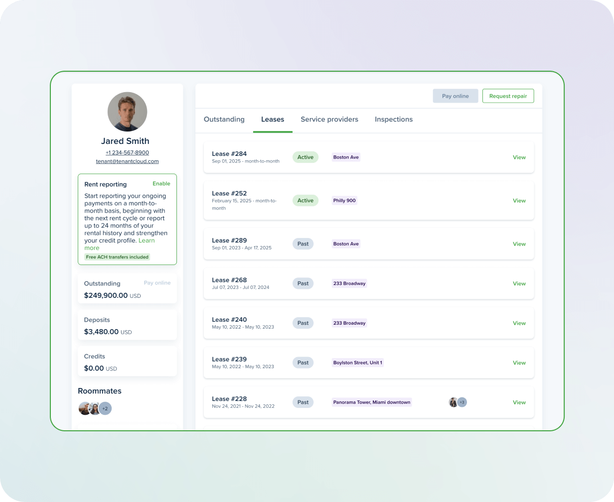 Create a Reusable Renter Profile, Find Homes for Rent - TenantCloud