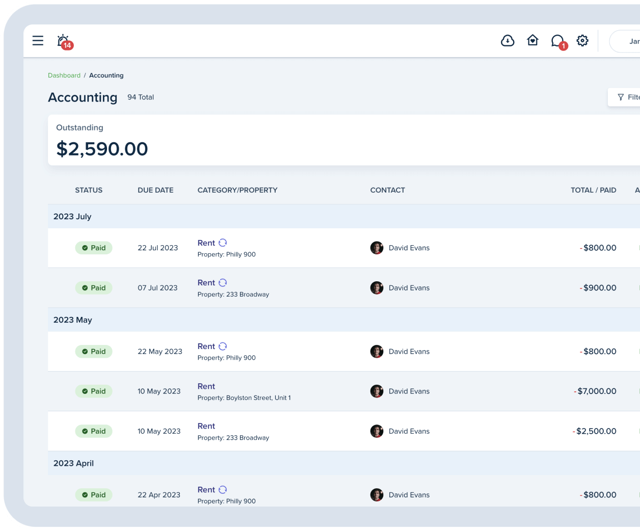 Accept Rent Online with TenantCloud