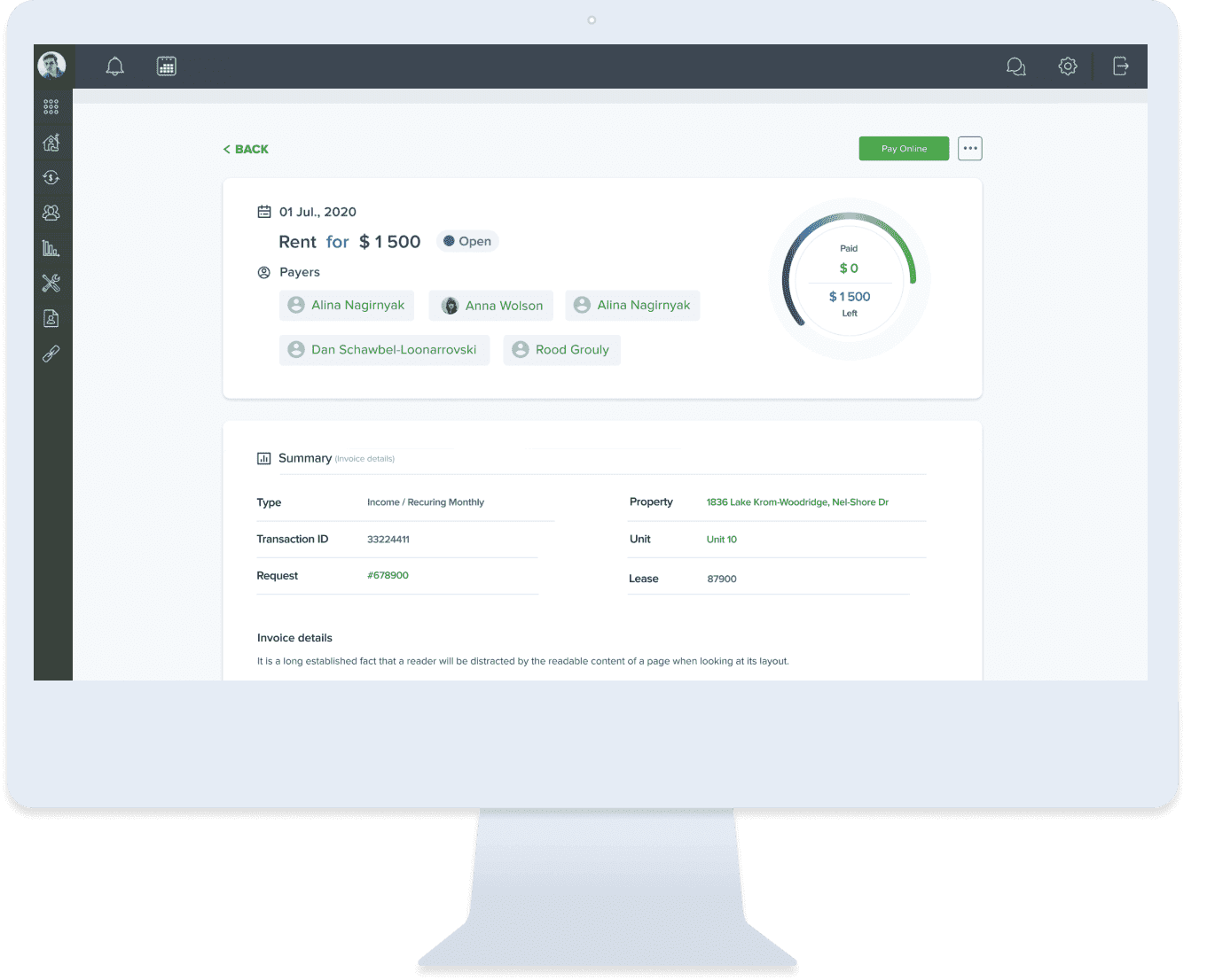 Accept Rent Online with TenantCloud