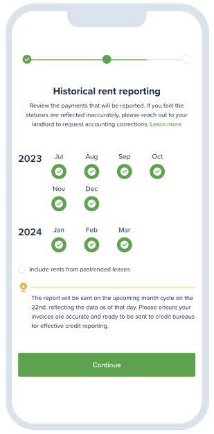 Report Rent Payments to Credit Bureau with TenantCloud