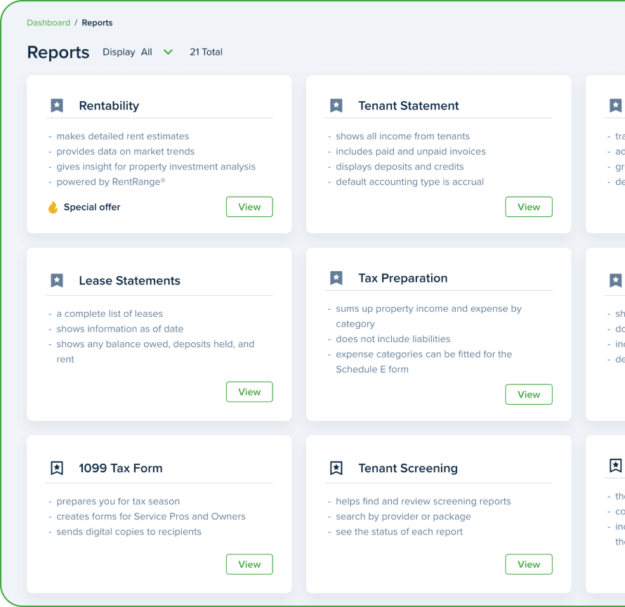 Property Lease Management Software for Property Managers by TenantCloud